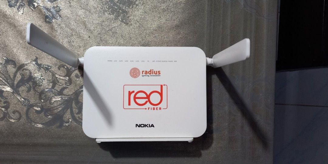 Red Fiber Wifi Modem, Computers & Tech, Parts & Accessories, Networking ...