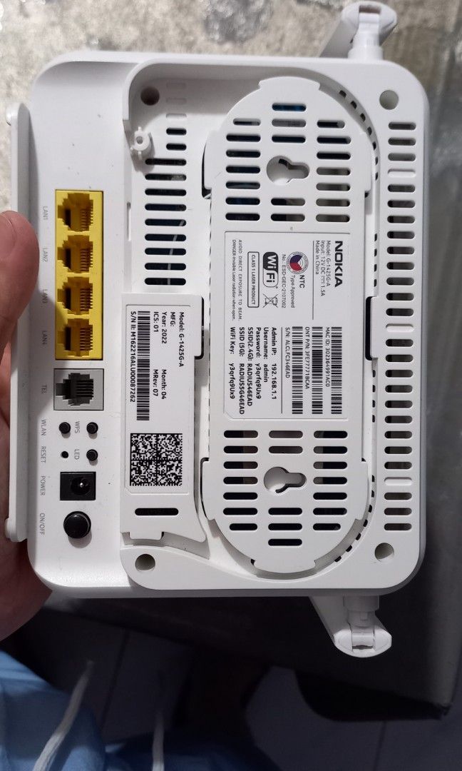 Red Fiber Wifi Modem, Computers & Tech, Parts & Accessories, Networking ...