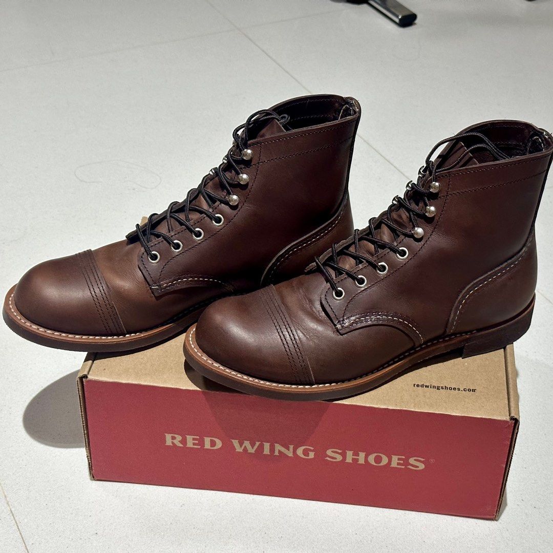 Red Wing Iron Ranger 8111 US9, Men's Fashion, Footwear, Boots on Carousell