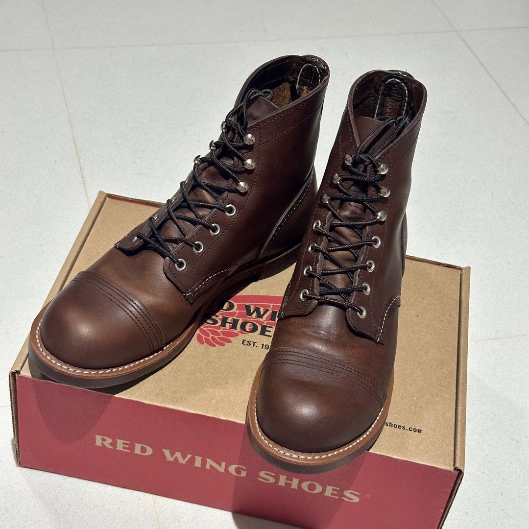 Red Wing Iron Ranger 8111 US9, Men's Fashion, Footwear, Boots on Carousell