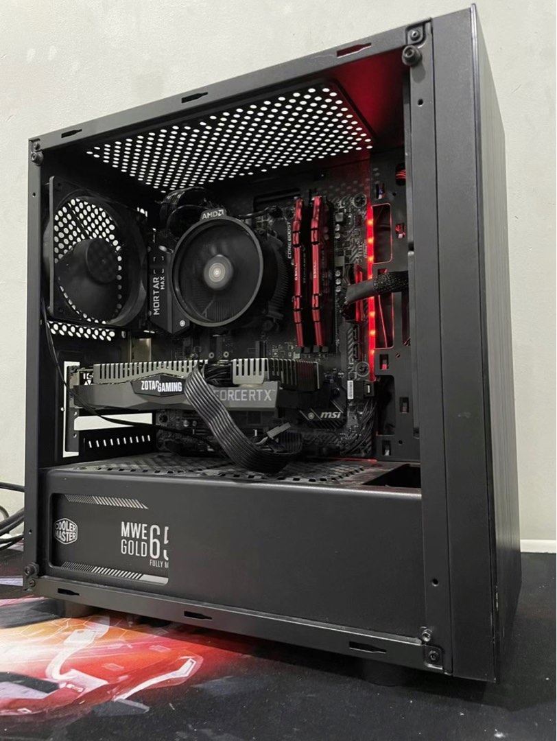 Refurbished Gaming desktop AMD Ryzen 5 2600 with RTX 2060 Gaming pc ...