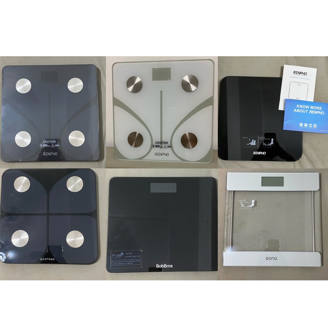 Smart Digital Bathroom Body Composition Weight Weighing Scale Renpho ...
