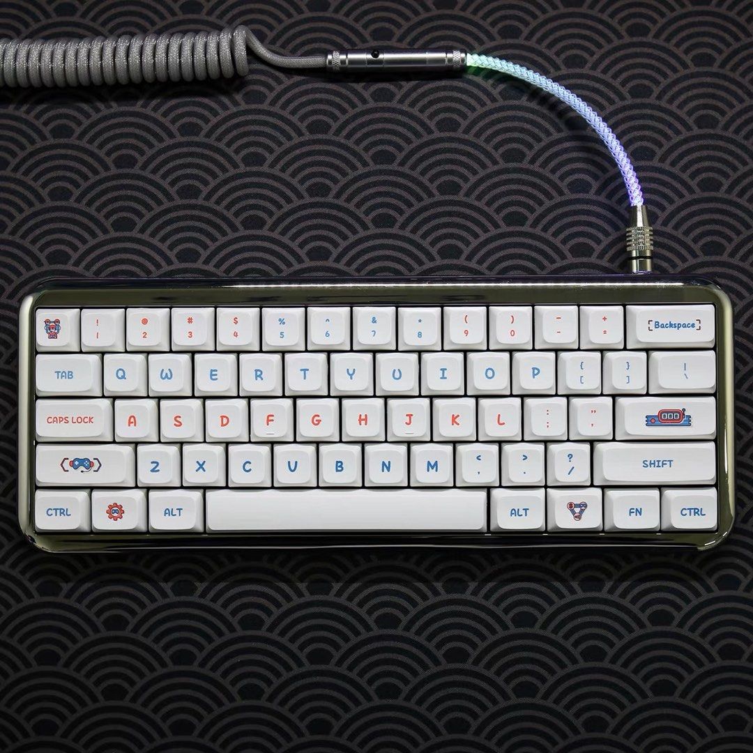Retro Gaming Theme PBT Keycap Set For Mechanical Keyboard, Computers ...