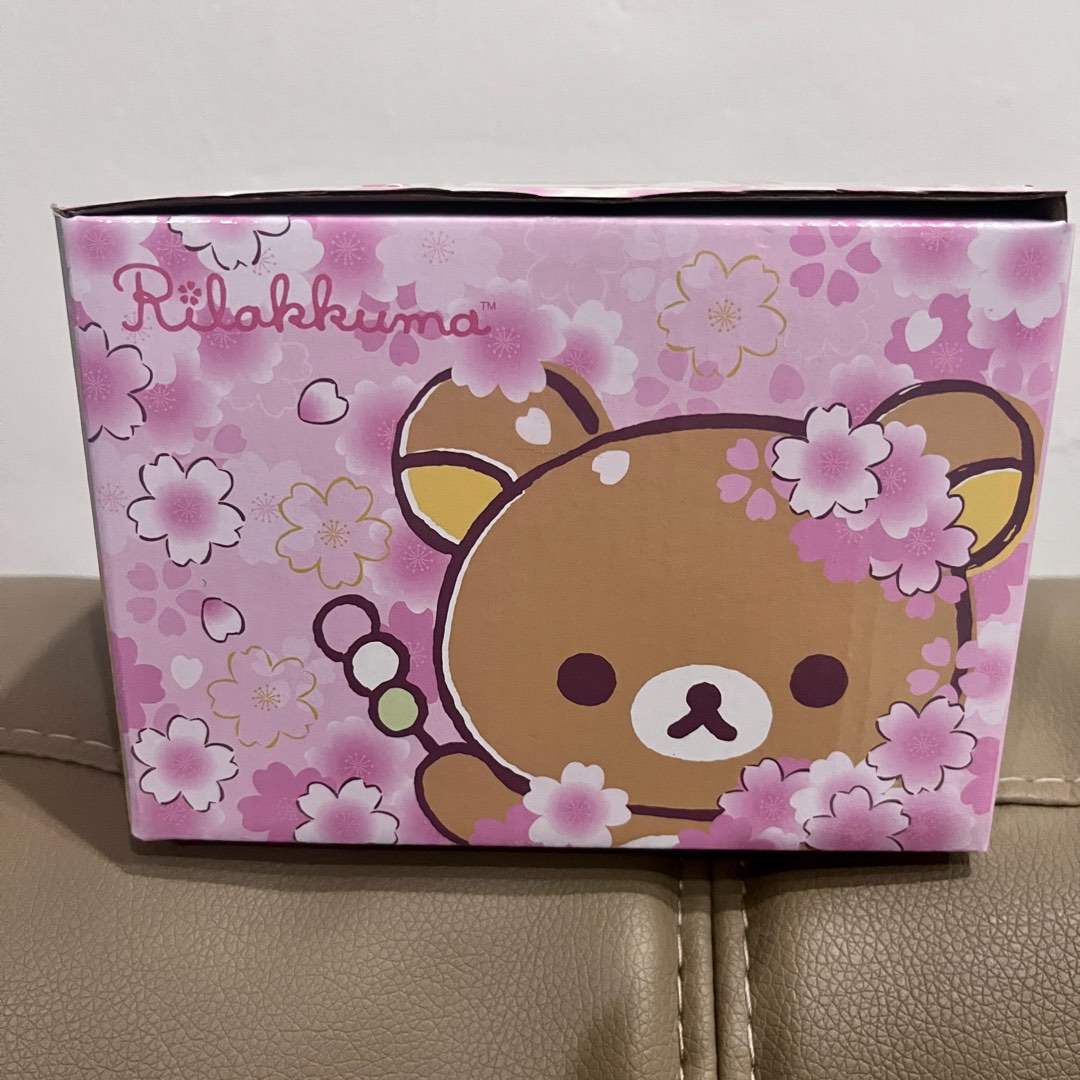 Rilakkuma Rilakumma Rila Korilakkuma Tea Set Sakura Pink Cherry Blossom ...