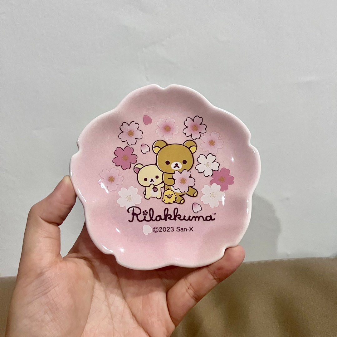 Rilakkuma Rilakumma Rila Korilakkuma Tea Set Sakura Pink Cherry Blossom ...