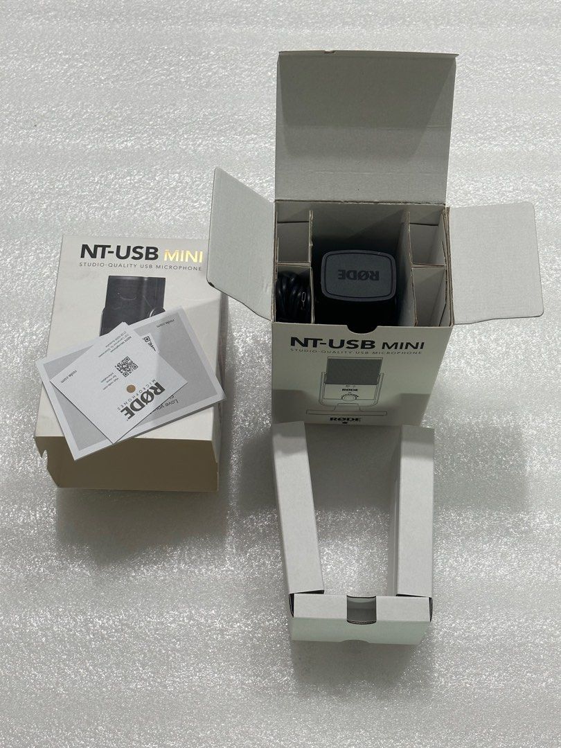 Rode NT-USB Mini USB Microphone, Audio, Microphones on Carousell
