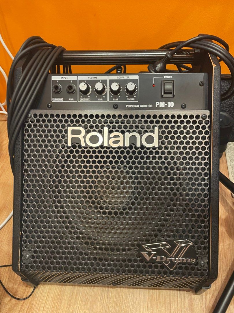 Roland PM-10 Drum Amplifier, Hobbies & Toys, Music & Media, Musical ...