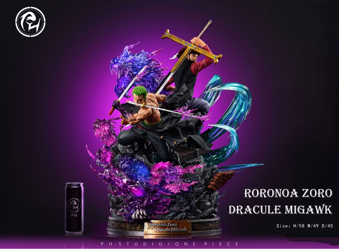 Roronoa Zoro Dracule Mihawk GK Figure PH Studio One Piece, Hobbies ...