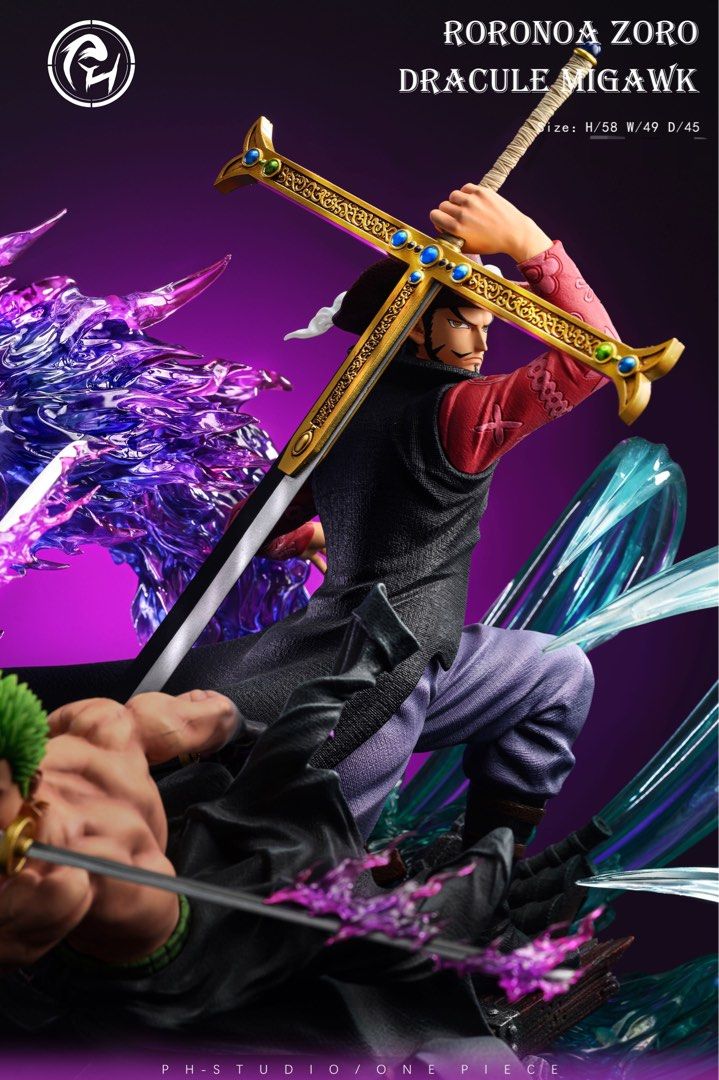 Roronoa Zoro Dracule Mihawk GK Figure PH Studio One Piece, Hobbies ...