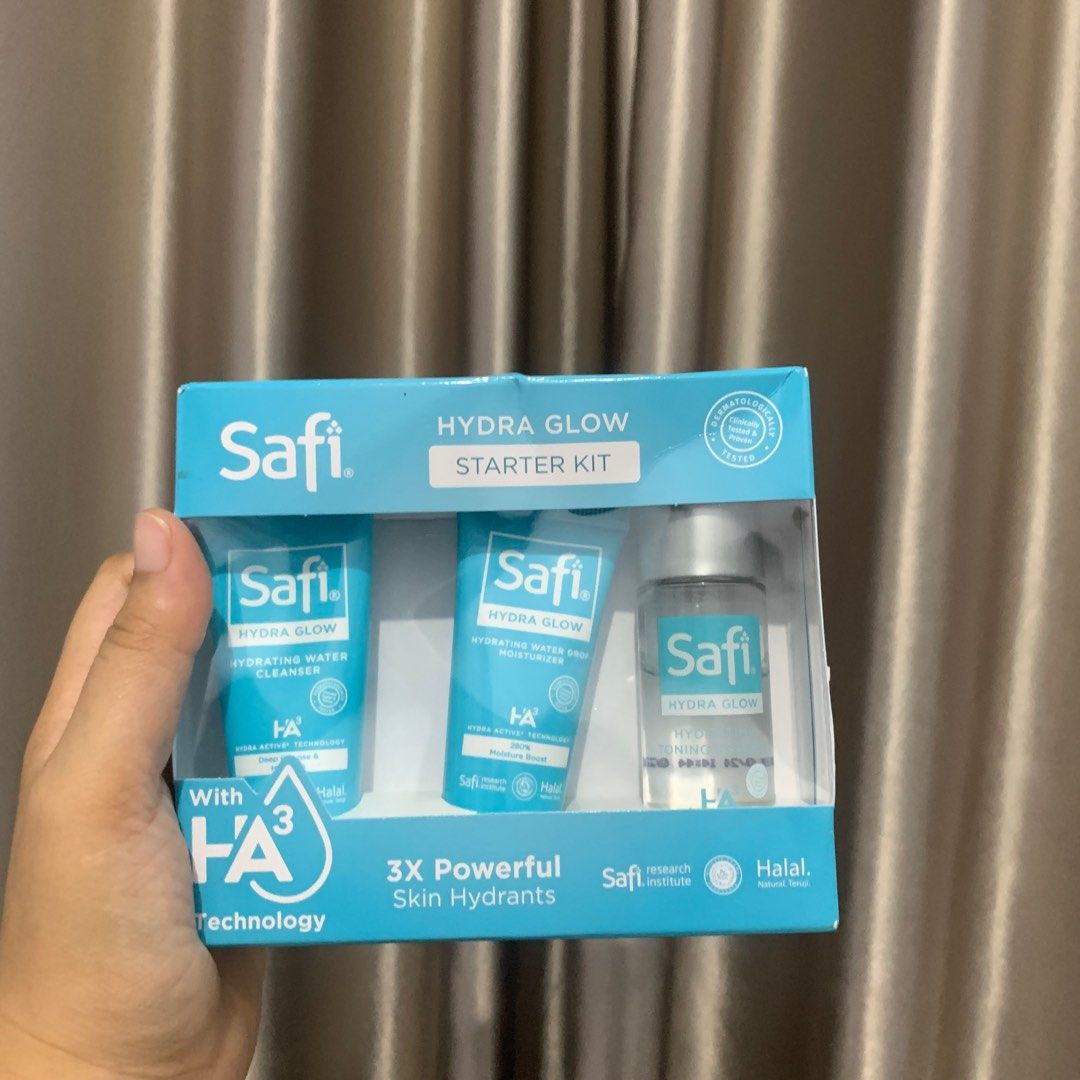 SAFI Hydra Glow Starter Kit, Kesehatan & Kecantikan, Kulit, Sabun ...