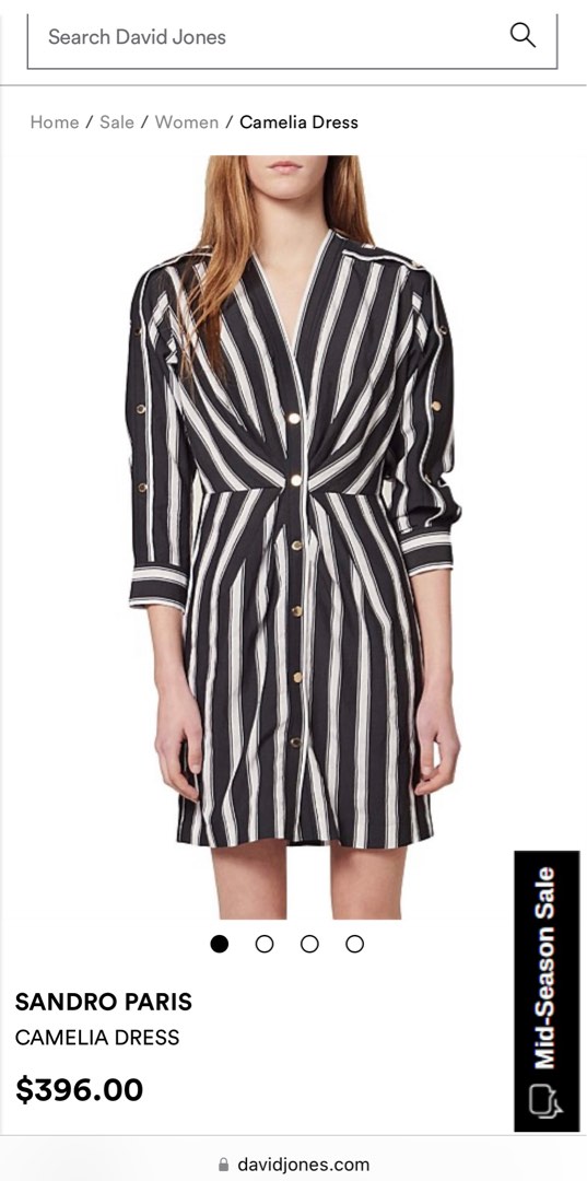 Sandro dress, Women's Fashion, Dresses & Sets, Dresses on Carousell