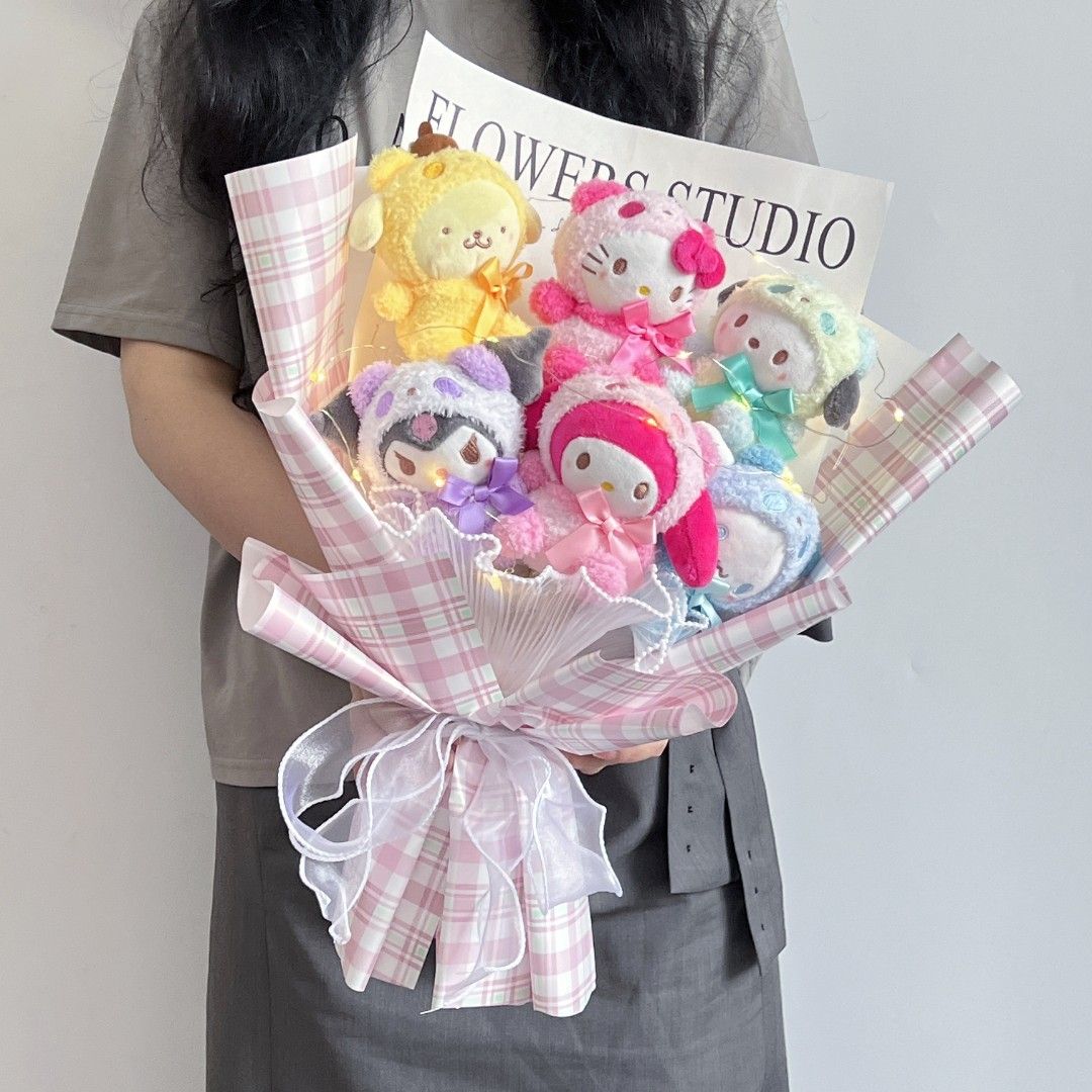 [SANRIO] SANRIO CHARACTERS BABY PANDA SANRIO SERIES FLOWER BOUQUET ...
