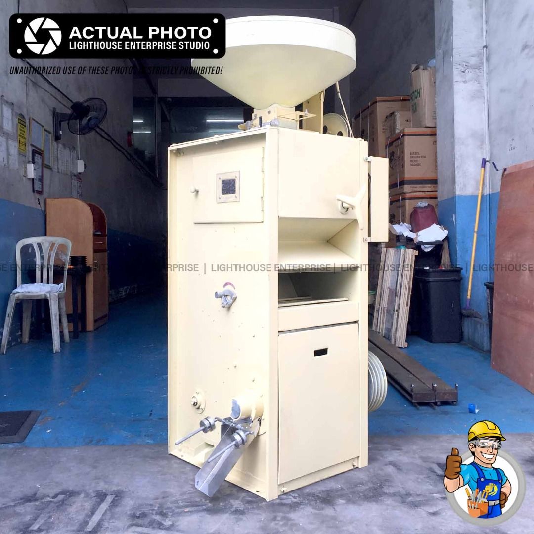 SATO 15HP/11kW SB Series Industrial Rice Mill 650-900kg/hr / Milling ...