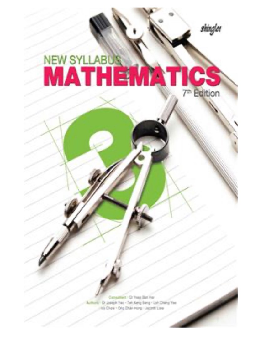 Secondary 3 Mathematics New Syllabus 7th Edition Shinglee, Hobbies ...