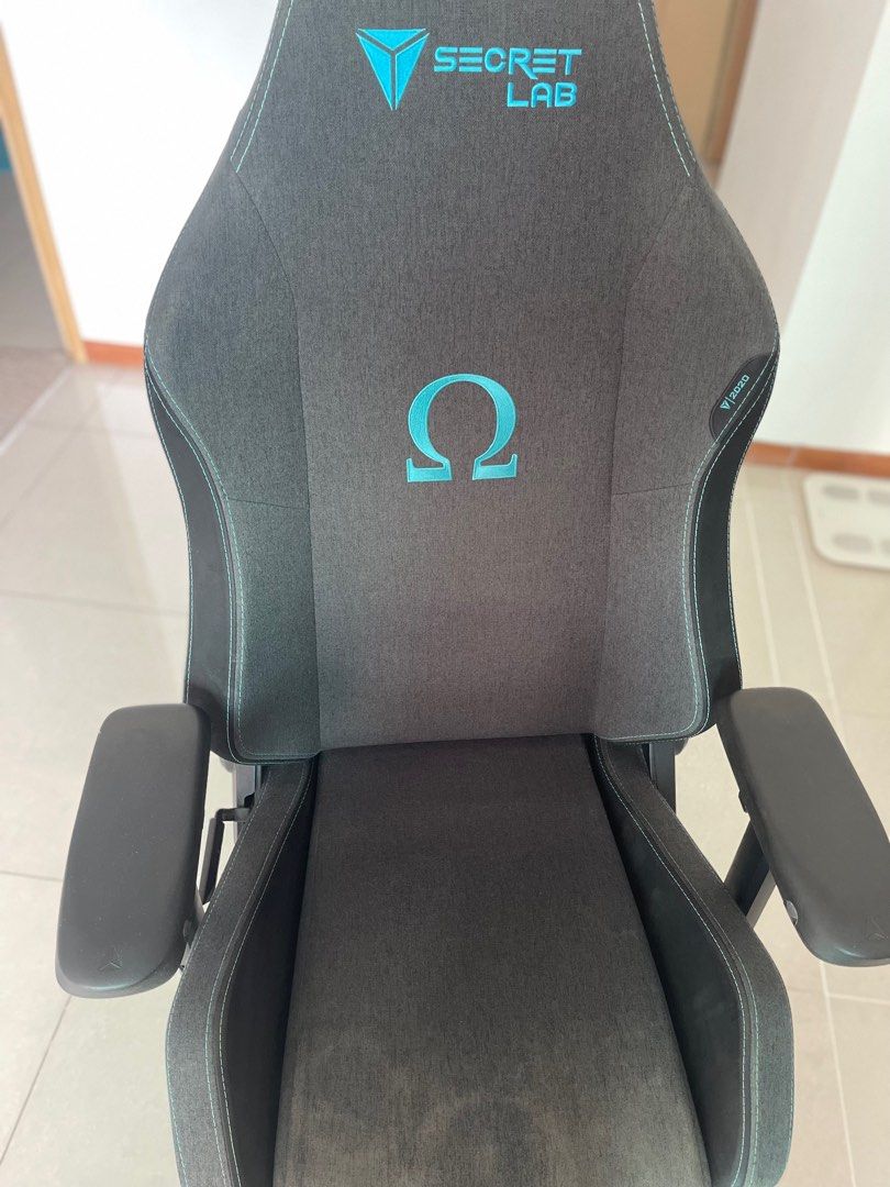 Secretlab gaming chair Omega, Furniture & Home Living, Furniture ...