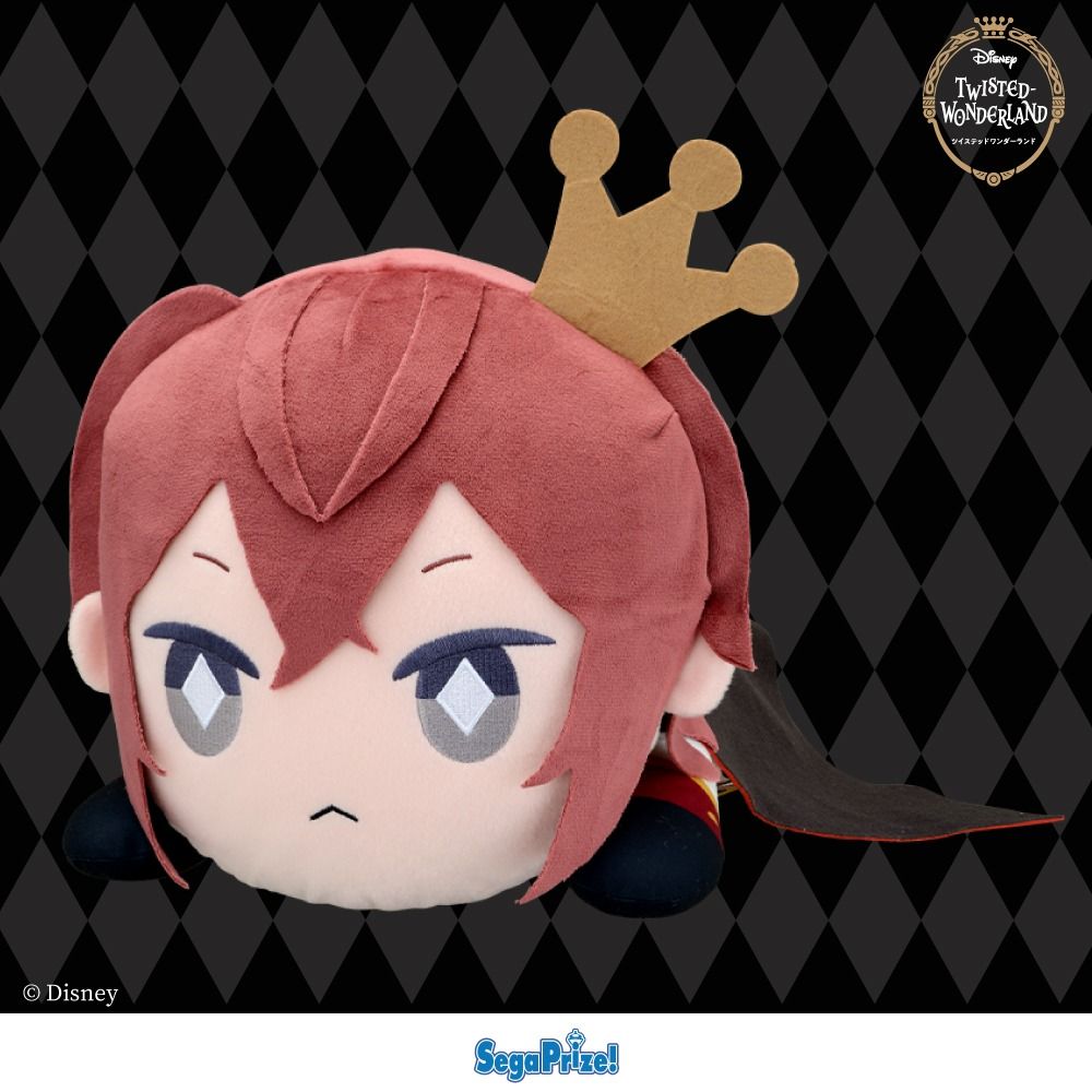 SEGA Disney Twisted Wonderland - Riddle Rosehearts Mega Jumbo Nesoberi ...
