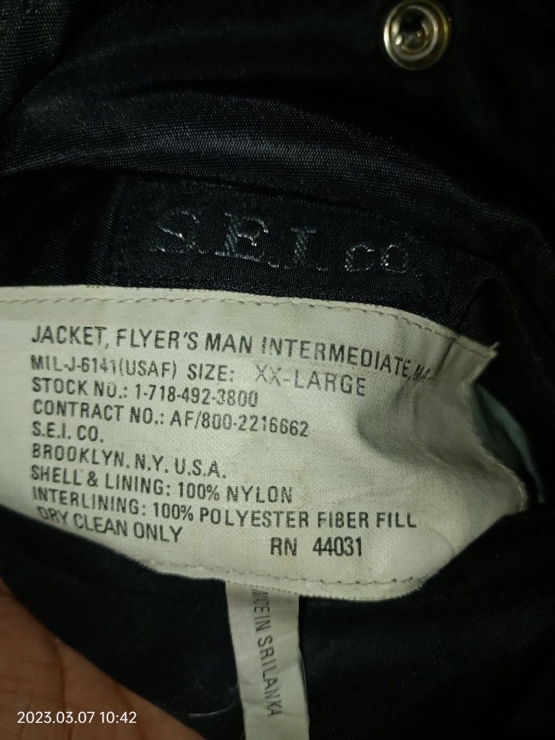 S.E.I.C.O M1 BOMBER JACKET FLIGHT, Women's Fashion, Coats, Jackets and ...