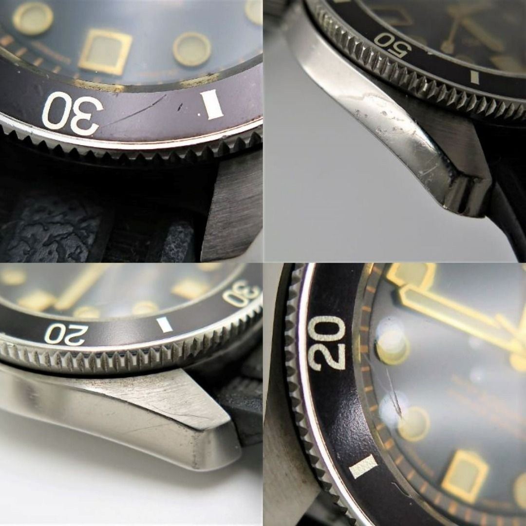 SEIKO 精工 Diver Professional 6215-7000 黑色錶盤 300m 腕錶 with Wrist Thermo y230-1792628, 名牌, 手錶 ...