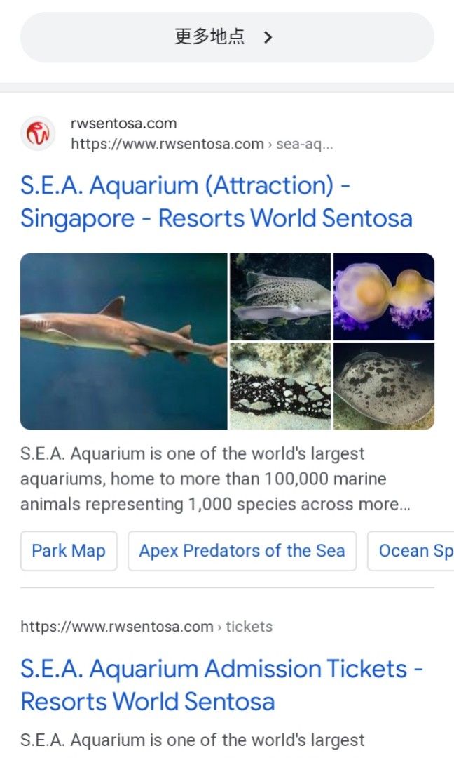 Sentosa Sea acqurium and universal studio tickets and Malaysia Street ...