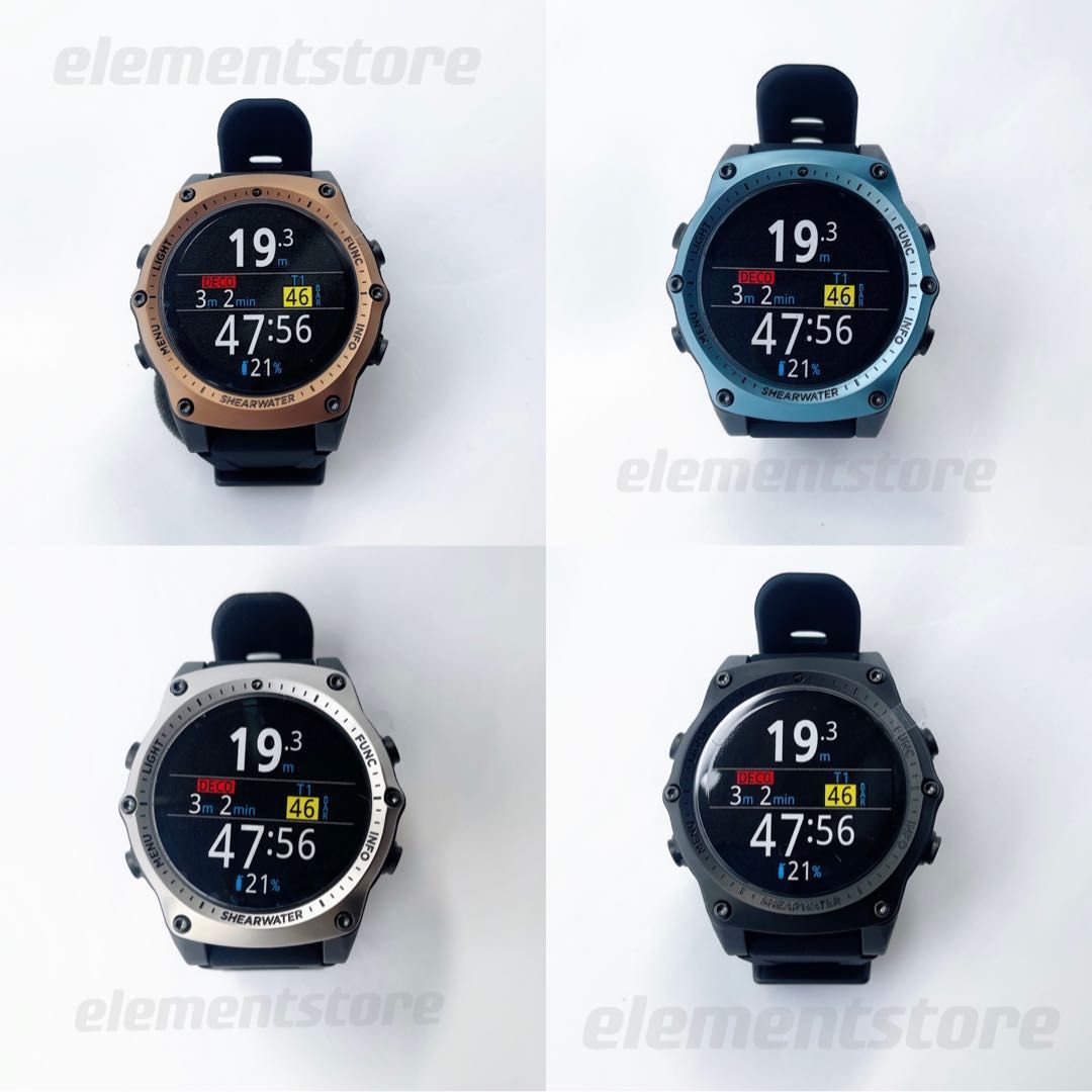 Sherwater Teric Dive computer 電腦潛水錶, 手提電話, 智能穿戴裝置及智能手錶 - Carousell