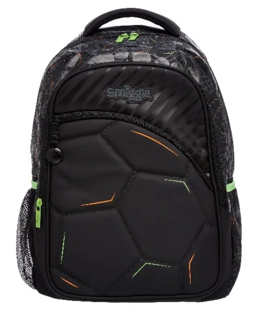 Smiggle Soccer Black Backpack, Hobbies & Toys, Stationery & Craft ...