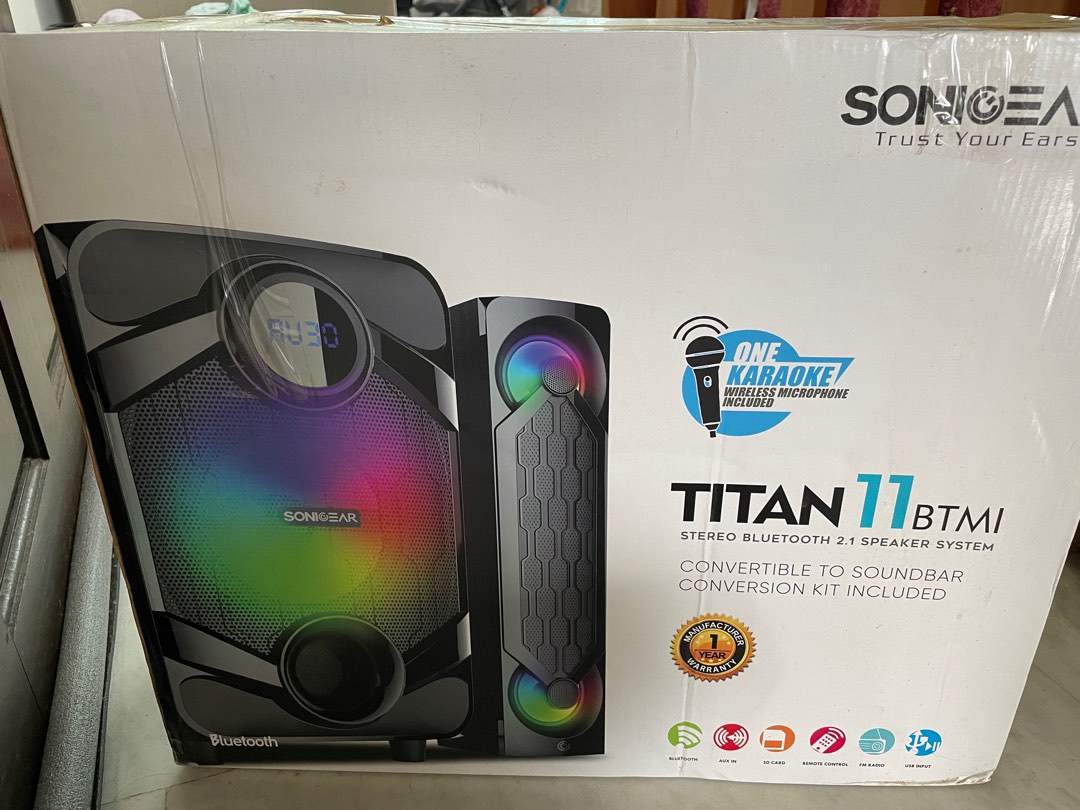 Sonic Gear Soundar & Speaker, Audio, Soundbars, Speakers & Amplifiers ...