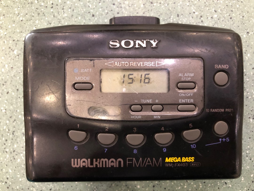 Sony Walkman WM FX-403, 音響器材, 音樂播放裝置 MP3及CD Player - Carousell
