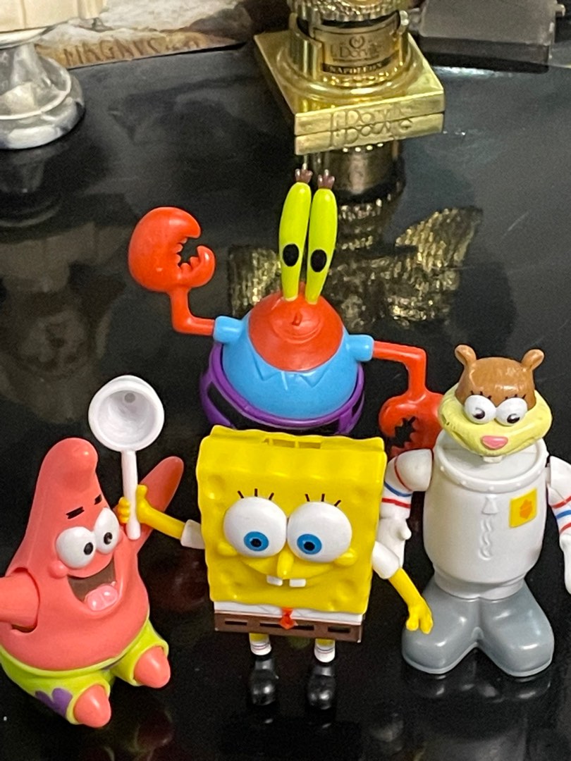 Spongebob Toy Set on Carousell