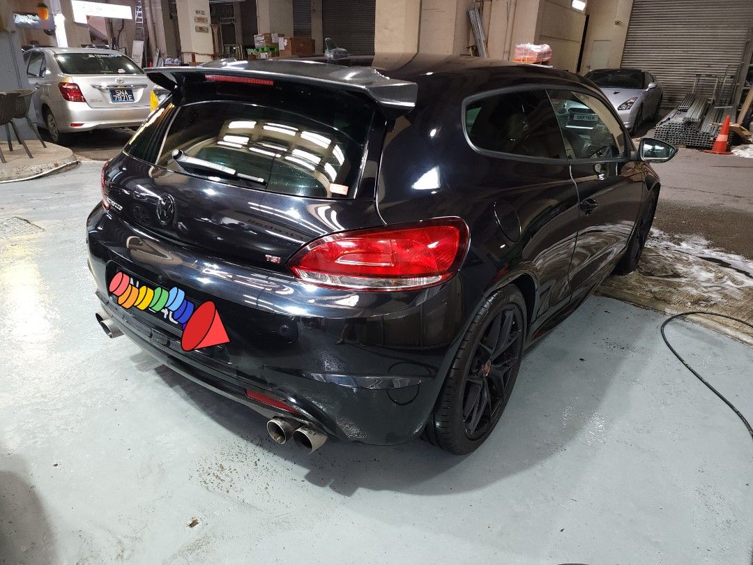 Stage 3 Tuned Volkswagen Scirocco Blackout With Fox Exhaust, Cars, Car ...