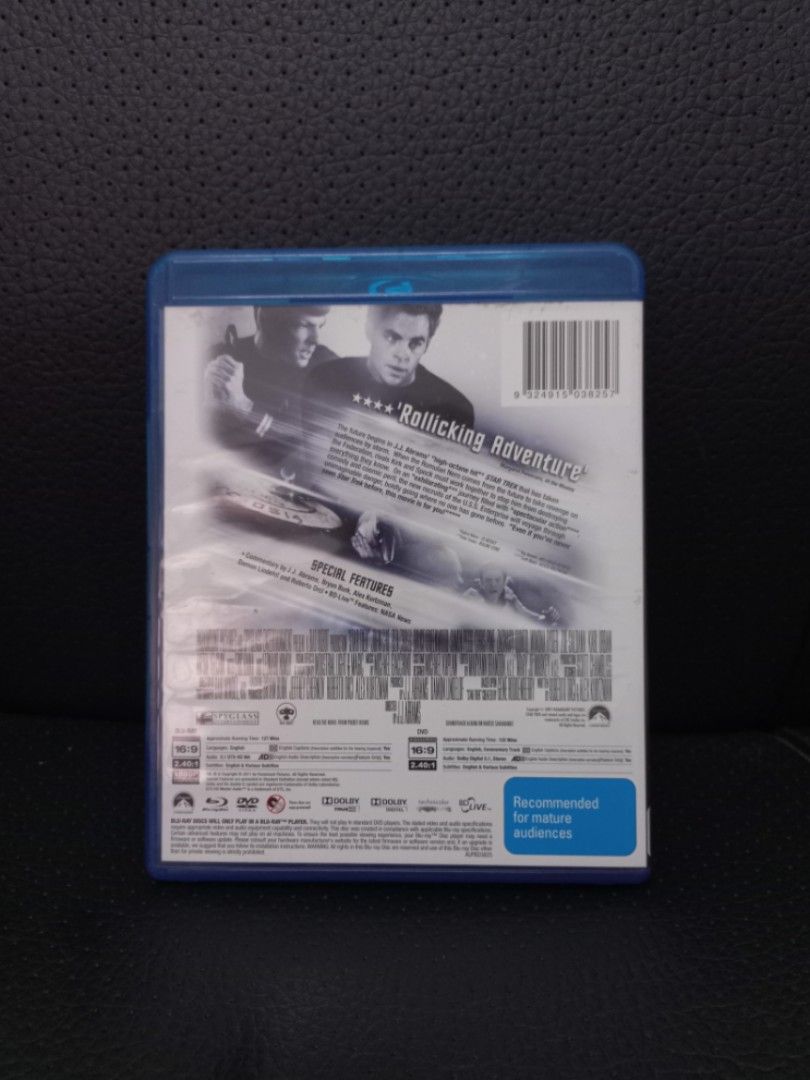 Star Trek [Blu-ray & DVD Value Pack], Hobbies & Toys, Music & Media ...
