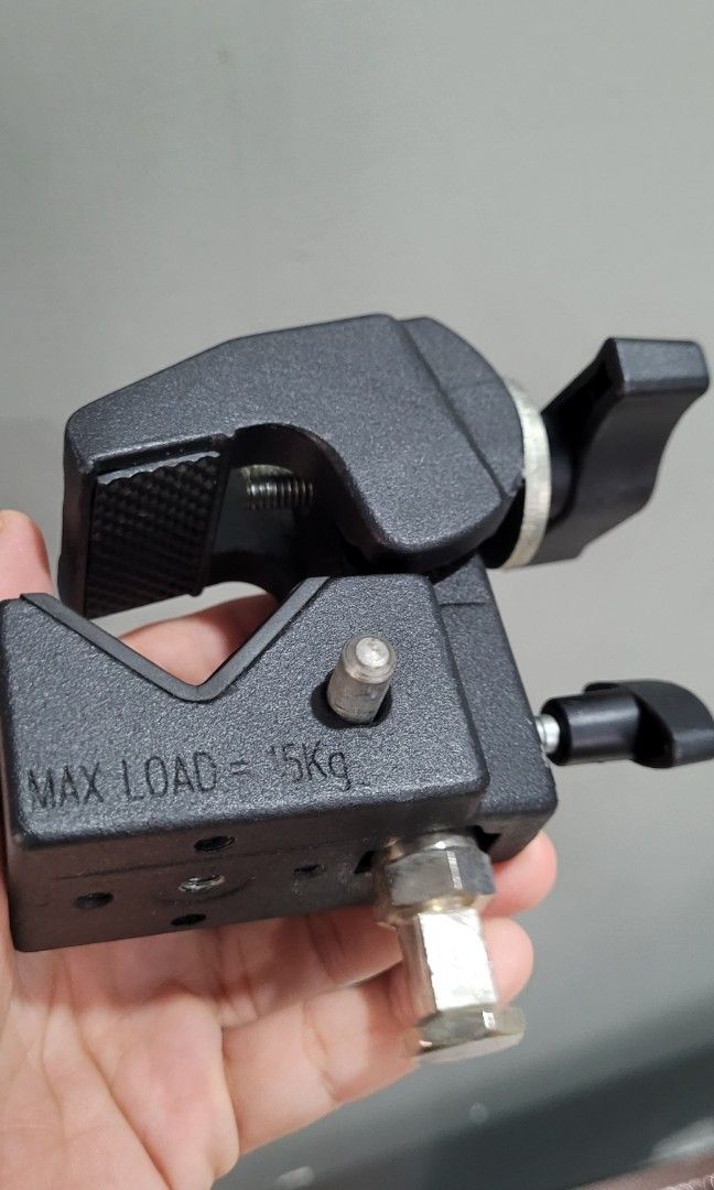 Studio Clamp up to 15kg, Photography, Photography Accessories, Lighting ...