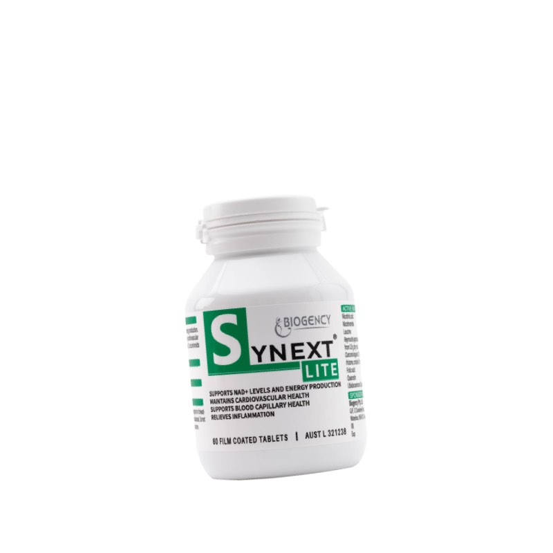 Synext Lite Nad+ 澳洲煙酰胺 白藜蘆醇 薑黃素 槲皮素 60粒, 健康及營養食用品, 健康補充品, 健康補充品 - 維他命及 ...