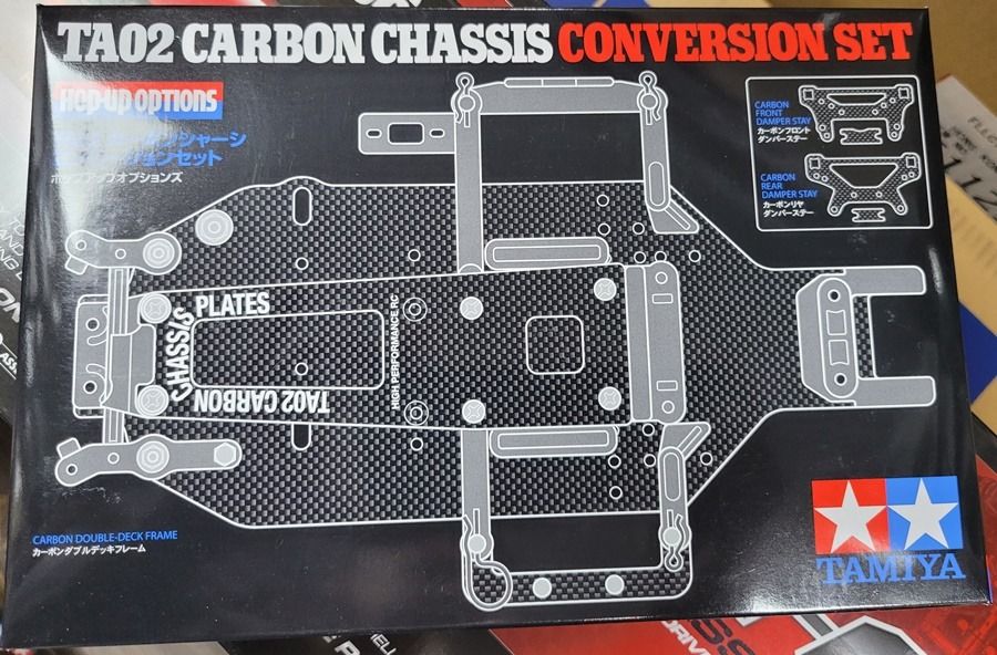 TA02 Carbon Chassis Conversion Set 47479 Tamiya RC, 興趣及遊戲, 玩具 & 遊戲類 ...