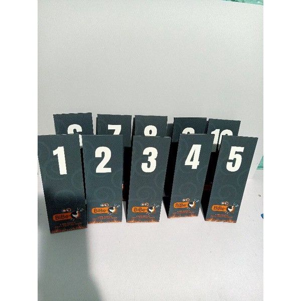 TABLE NUMBER STANDEE, Hobbies & Toys, Stationary & Craft, Craft ...