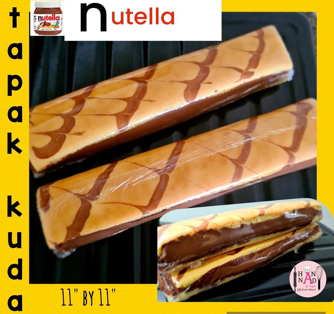 Tapak Kuda Nutella, Food & Drinks, Homemade Bakes on Carousell