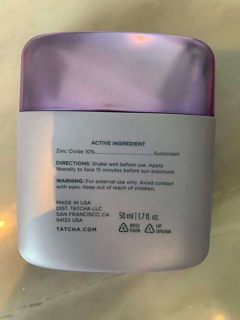 Tatcha The Silk Sunscreen SPF 50 PA++++ with freebies on Carousell