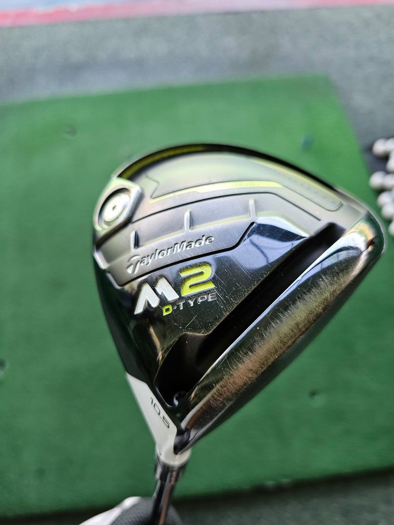 Taylormade M2 D-typr Draw bias driver with project X shaft, Sports ...