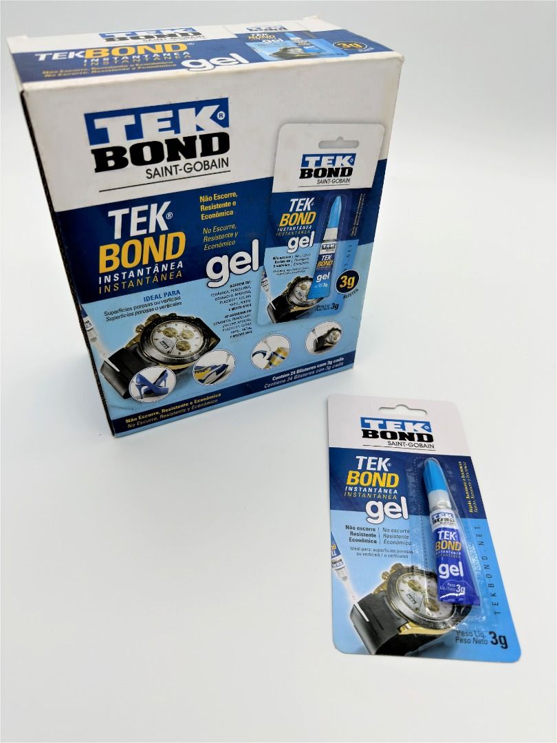 Tek Bond Instant Gel [3g], Furniture & Home Living, Home Improvement ...