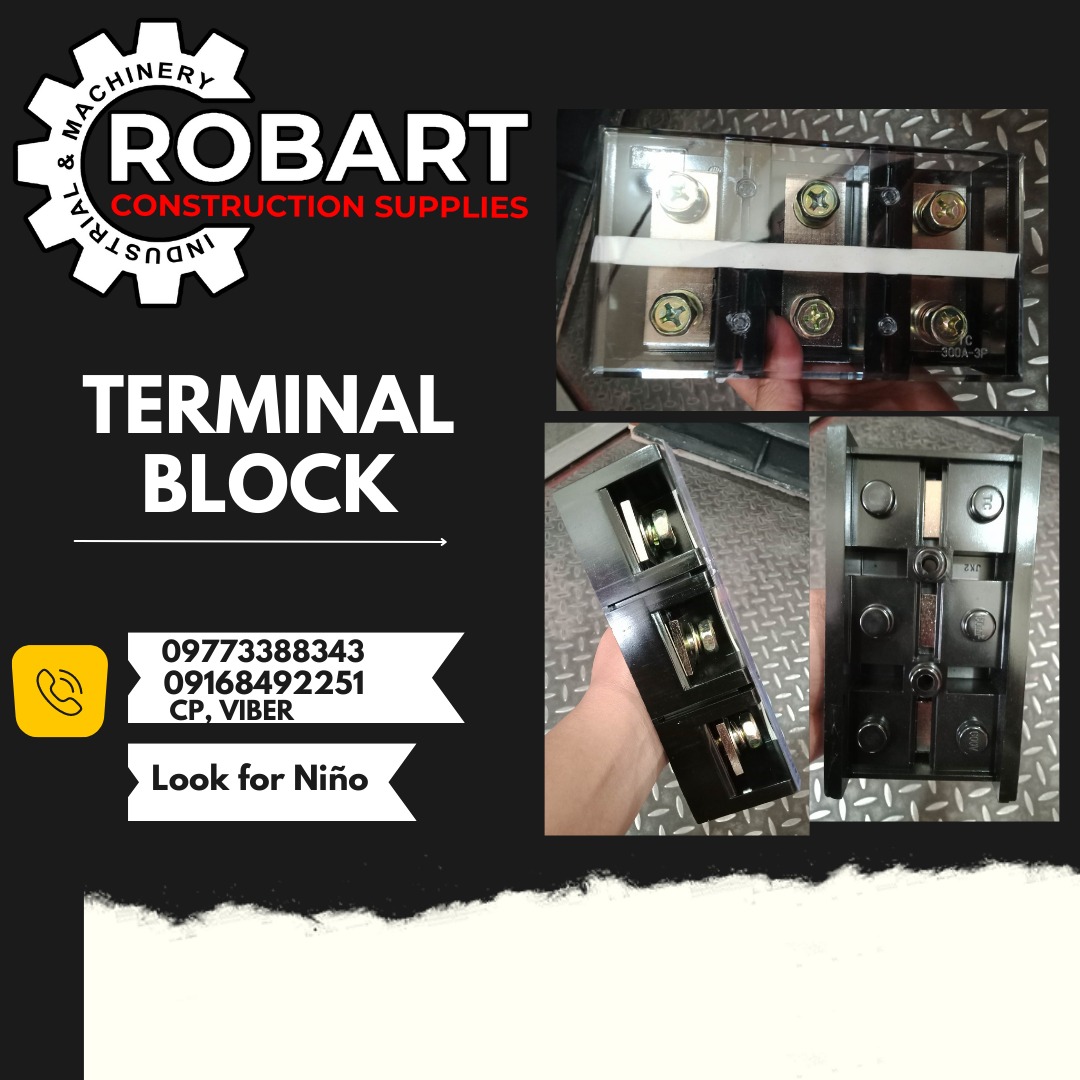 TERMINAL BLOCK, Commercial & Industrial, Construction Tools & Equipment ...