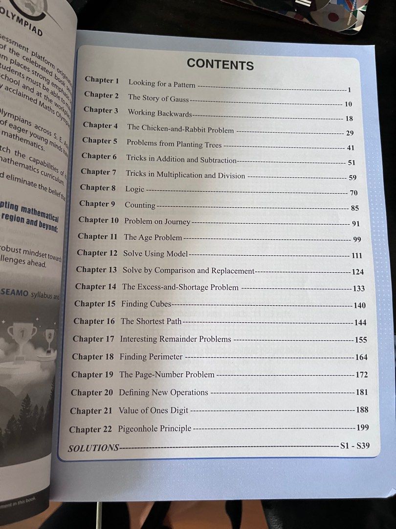 Terry Chew Math Olympiad assessment book (Beginner), Hobbies & Toys ...