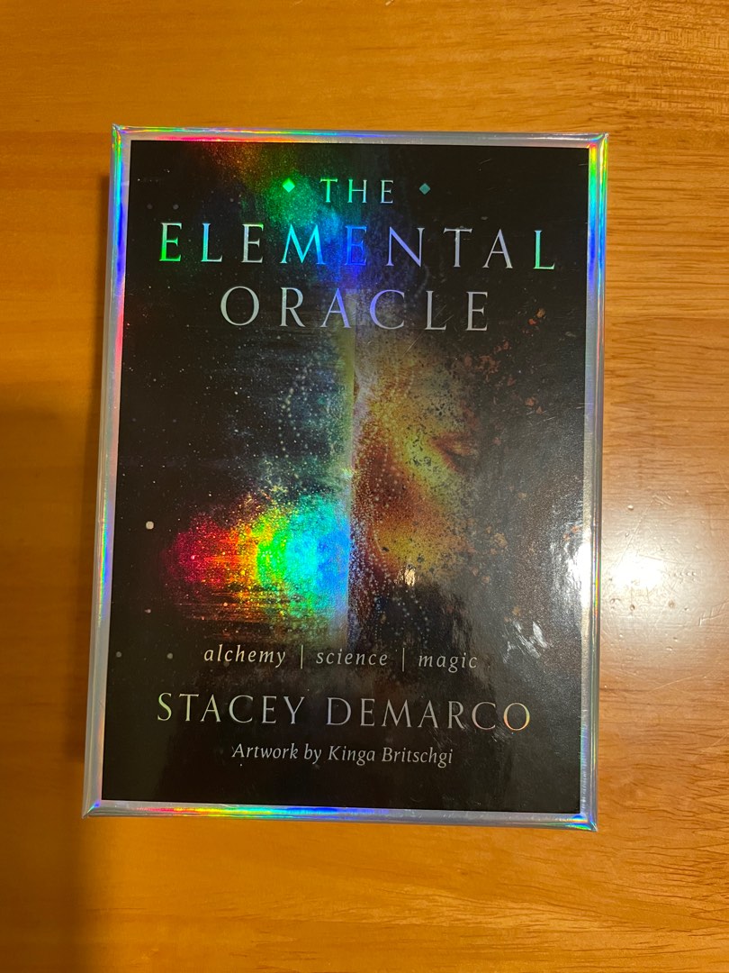 The Elemental Oracle 元素神諭卡, 興趣及遊戲, 玩具 & 遊戲類 - Carousell
