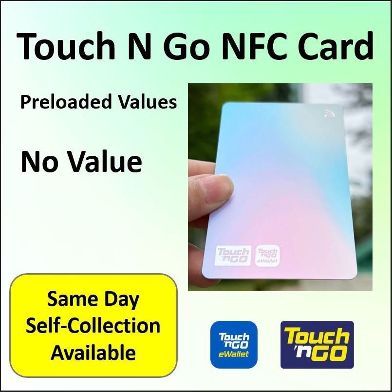 Touch n Go NFC 2023 Card (Self Top up using Mobile phone ewallet app ...