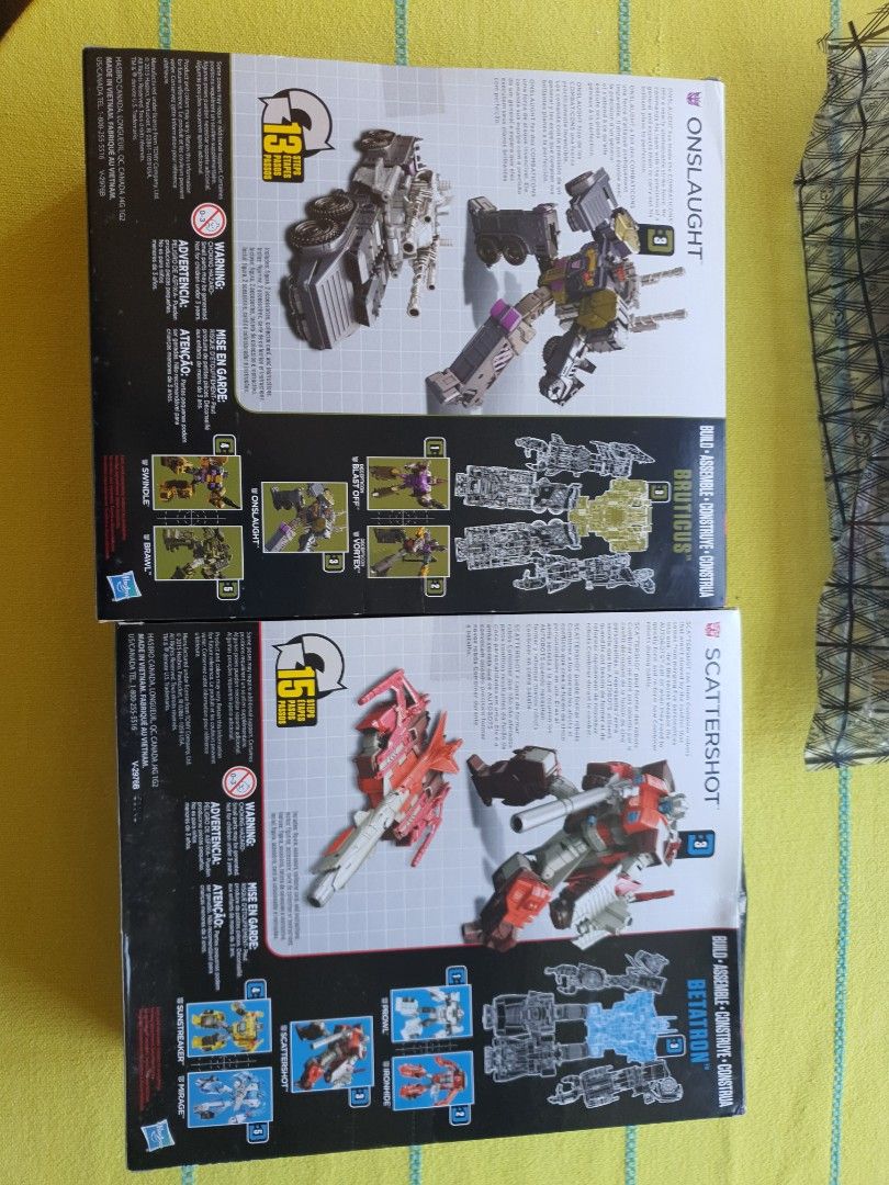 Transformers computron bruticus onslaught scattershot, Hobbies & Toys ...