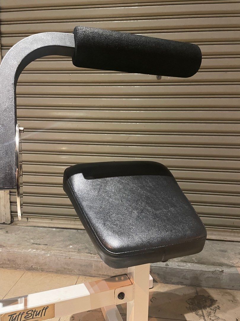 Tuff stuff tuffstuff made in USA plate loade abdominal ab lower back ...