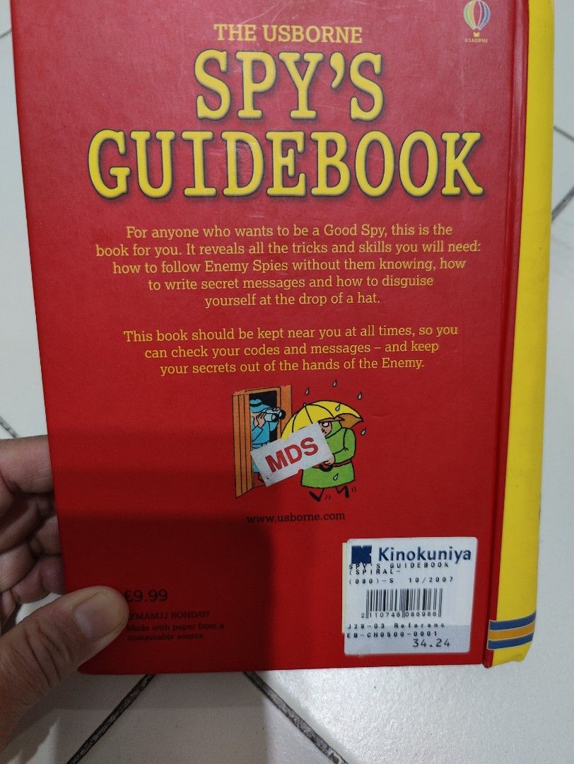 Usborne English story book children spy guide, Hobbies & Toys, Books ...