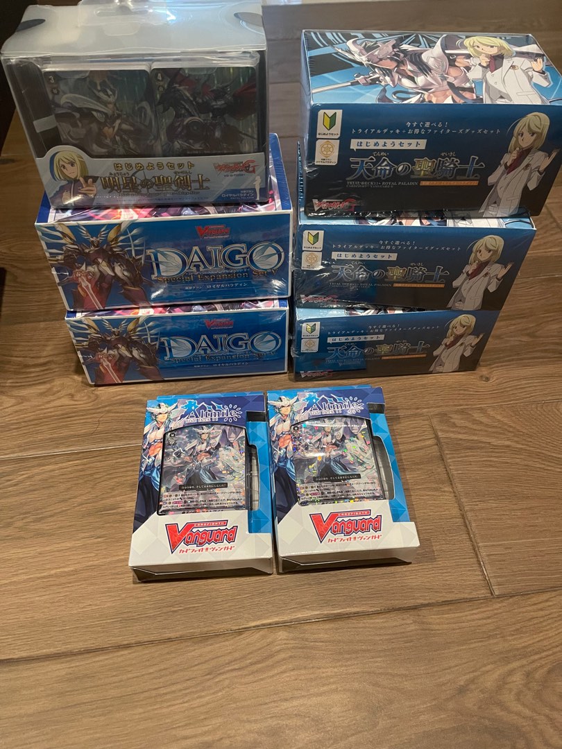 Vanguard G/V royal paladin starter set clearance, Hobbies & Toys, Toys ...