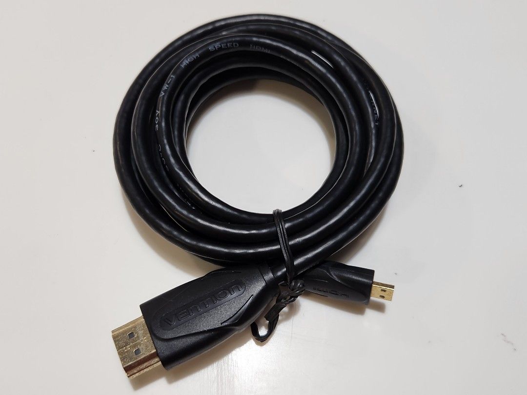 VENTION Micro HDMI to HDMI, Computers & Tech, Parts & Accessories ... VENTION Micro HDMI to HDMI, Computers & Tech, Parts & Accessories ...