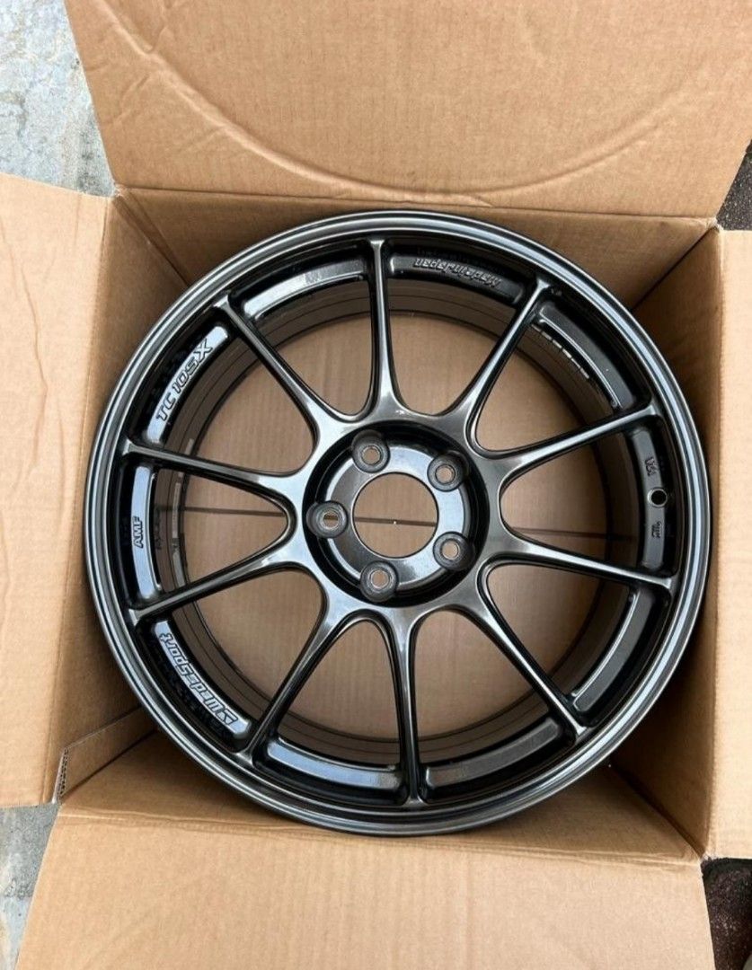 very light Japan Rim Wedssport Tc105x 18", Car Accessories, Accessories ...