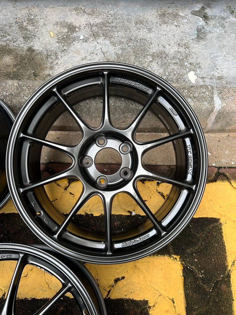 very light Japan Rim Wedssport Tc105x 18", Car Accessories, Accessories ...