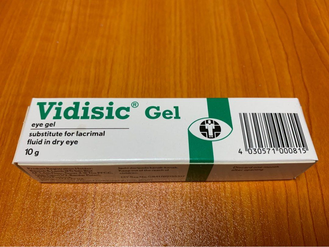 Vidisic Eye Gel, Beauty & Personal Care, Vision Care on Carousell